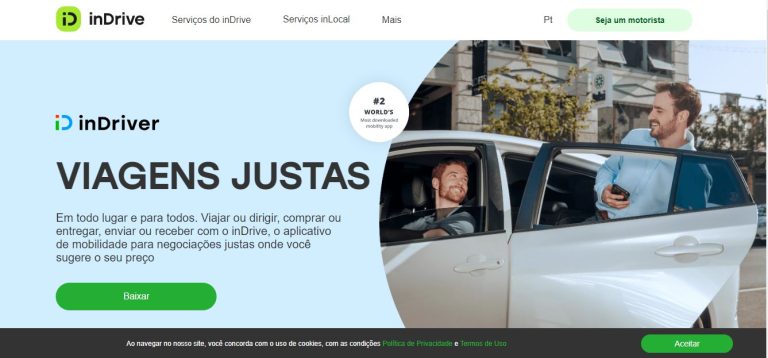 InDriver para motorista: como se cadastrar